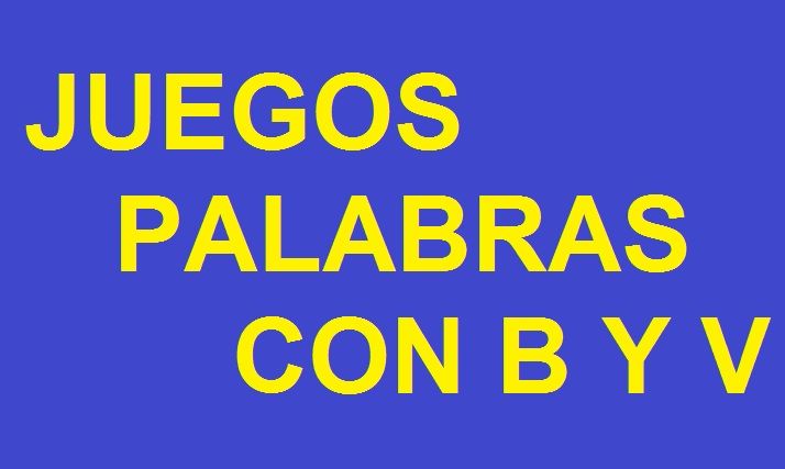 Juegos B y V Aprende su Uso